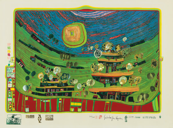Friedensreich Hundertwasser - Evening & Day Editions New York Friday ...