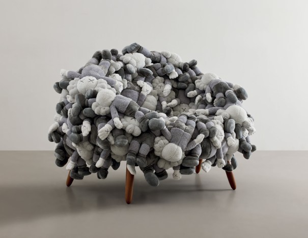 KAWS COMPANION Chair Grey - KAWS and Estudio Campana | Barnebys