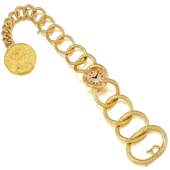 A Modern Gold 'Dalí d'or' Wristwatch - Salvador Dalí for Piaget | Barnebys