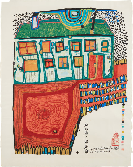 Friedensreich Hundertwasser - Editions & Works on Paper New York Monday ...