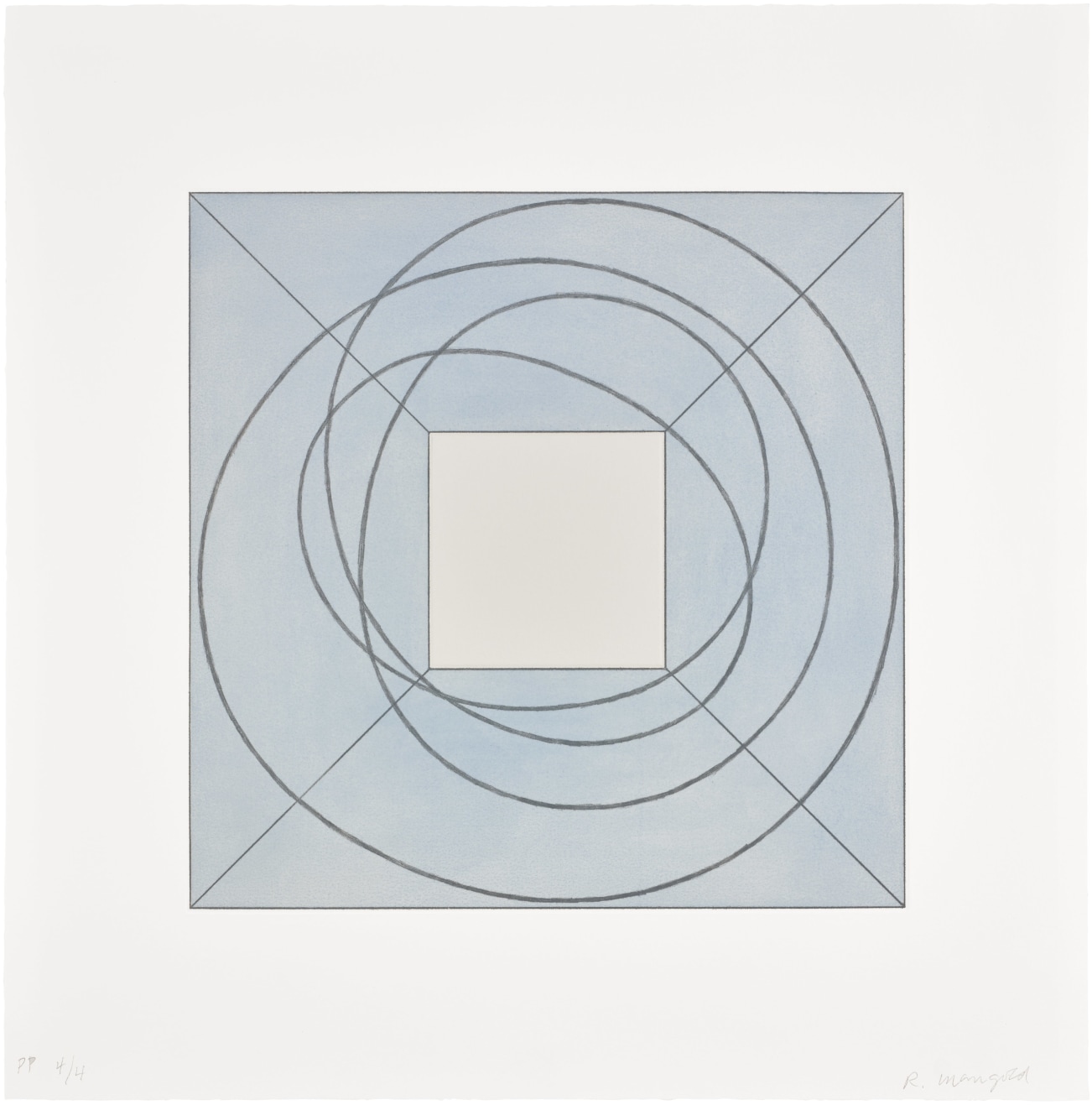 Robert Mangold Editions & Works on Paper