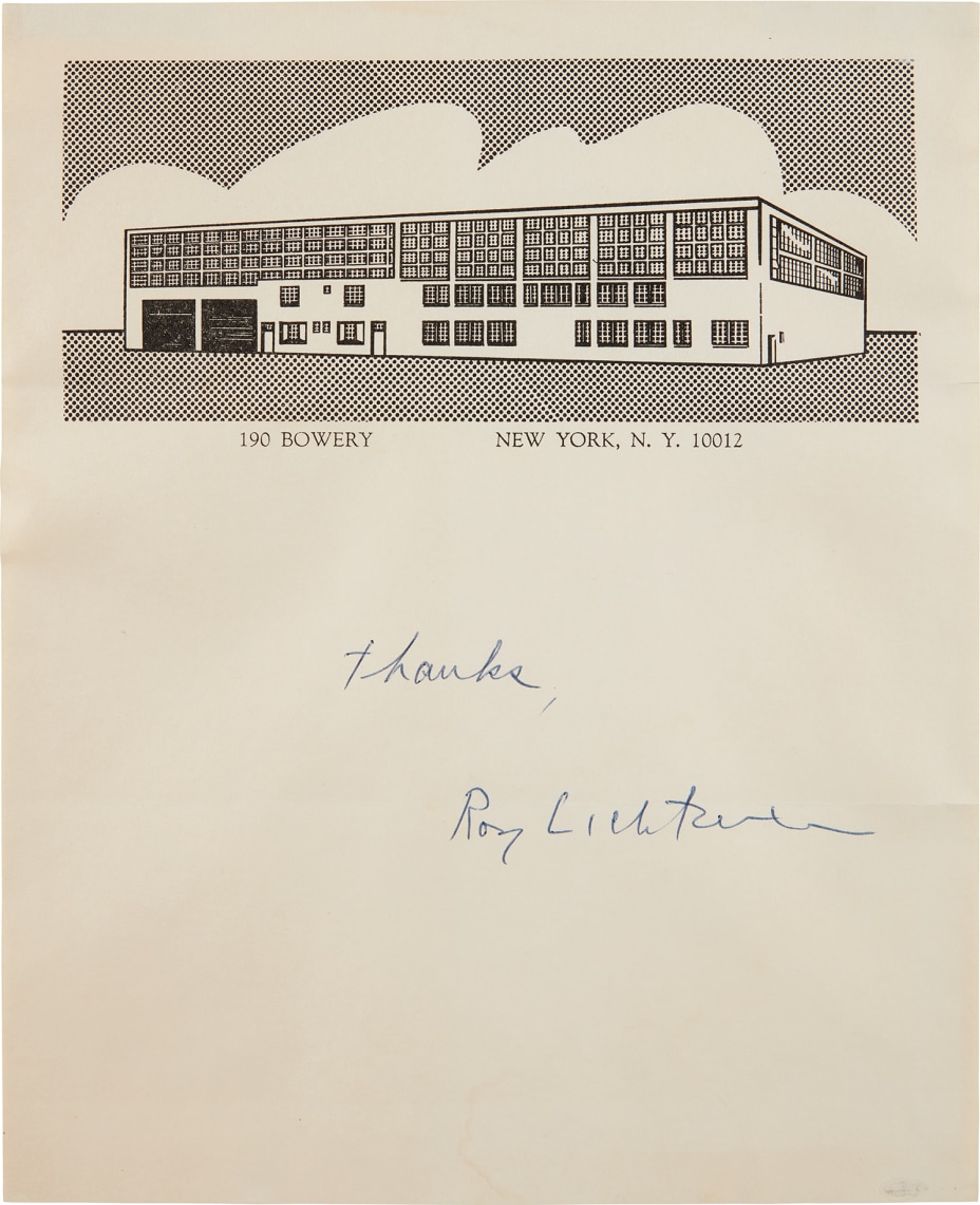 Roy Lichtenstein - Editions & Works on Paper, New York Tuesday, April ...