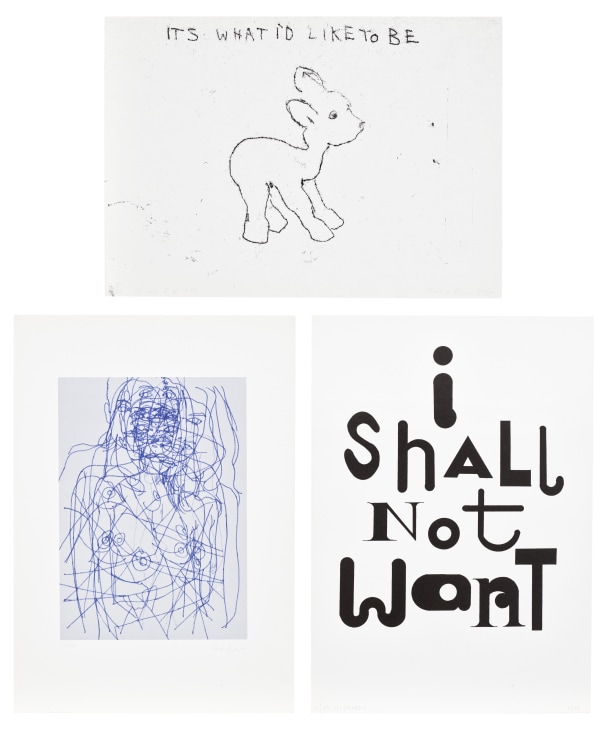 Various Artists including Tracey Emin, Gary Hume and Sarah Staton ...