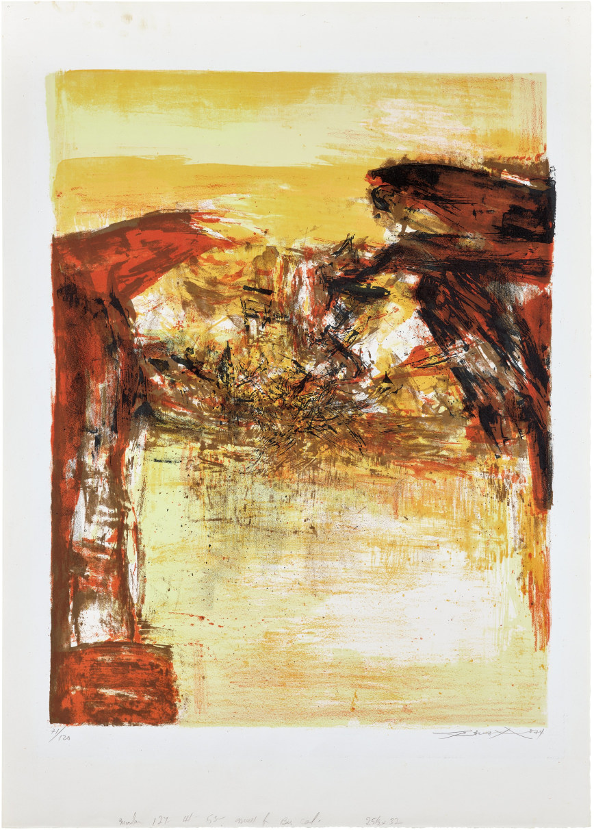 Zao Wou-Ki Editions & Works on Paper