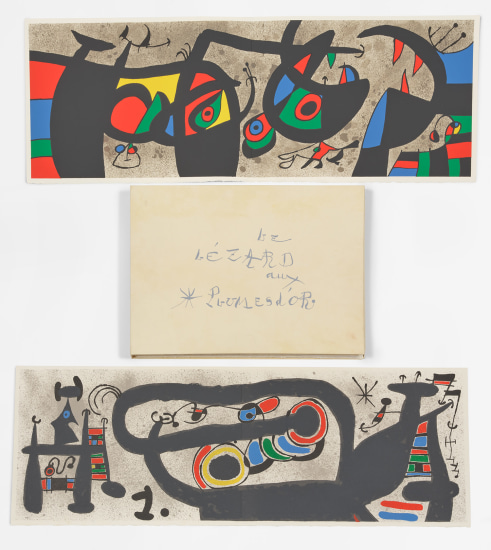 Joan Miró - MODERNISM 1880-1960: Editions & Works on Paper, New York ...