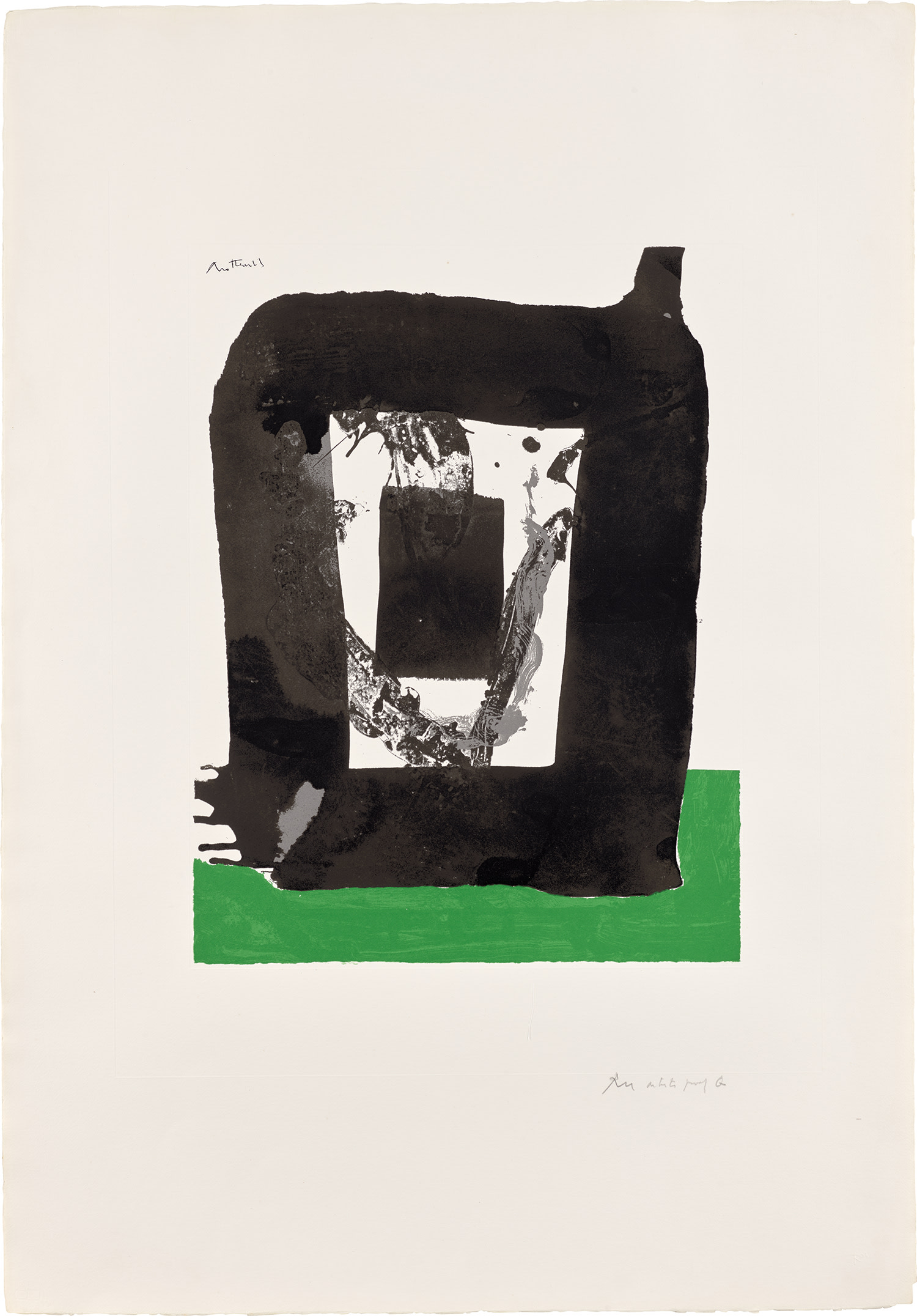 Robert Motherwell Editions & Works on Paper